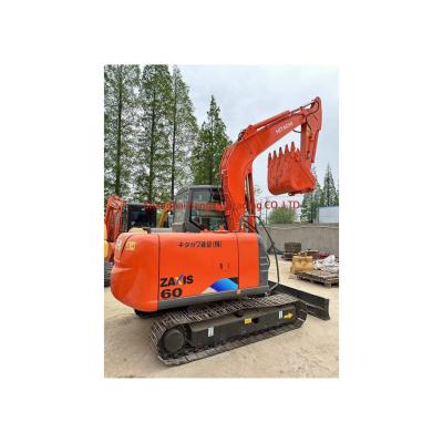 China Hitachi ZX60 Used Excavator from Japan with Original Hydraulic Cylinder at Affordable for sale