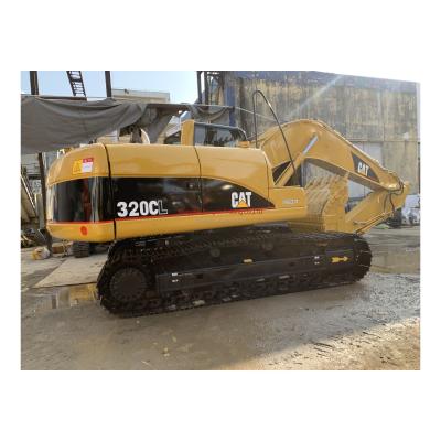 China 20 Ton Cat320CL Excavator Second-hand Digger with Strong Hydraulic Stability for sale