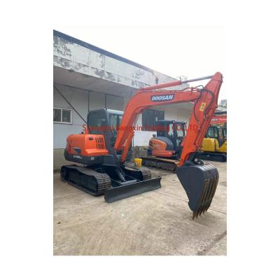 China Good Condition Doosan DX60 Excavator with All Functions in Good Working Condition for sale