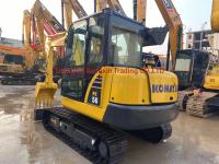 China Used Komatsu PC56 Excavator with 0.25 Bucket Capacity and 5600 KG Machine Weight for sale
