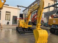 China Used Komatsu PC56 Excavator with 0.25 Bucket Capacity and 5600 KG Machine Weight for sale