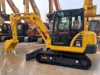 China Used Komatsu PC56 Excavator with Original Hydraulic Valve and 1 Year After Sales Period for sale