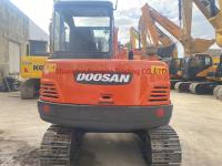 China 90% Doosan DH55 Excavator Made in Free Shipping 5 Ton Used Mini Excavator for Your Job for sale
