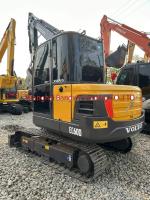 China Small Machine Used Mini Excavator VOLVO EC60D with Strong Power and Hydraulic Stability for sale