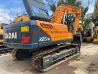 China Original Hydraulic Backhoe Crawler Excavator Used Hyundai 220-9S 7 Days Delivery Time for sale