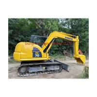 China Used Komatsu PC70 Excavator with EPA/CE Certification and Operating Weight of 7TON for sale