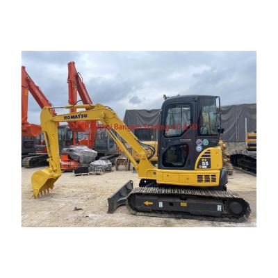 China Used Komatsu PC55MR-2 mini excavator 28.5k year 2021 excellent condition for sale