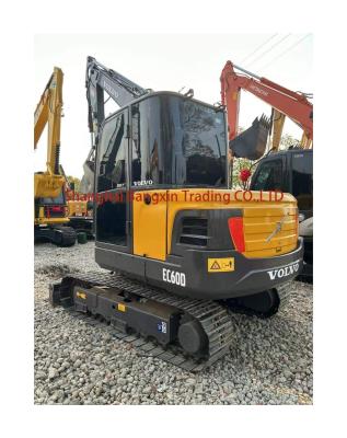 China Get the Best for a Used Volvo EC60D Mini Excavator 0.25 Bucket Capacity 7-Day Delivery for sale