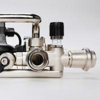 China Underfloor Heating Water Manifold Pump Mixed Valve Unit with Mixing Center DR-2105 for sale