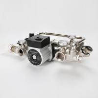 China Underfloor Heating Water Manifold Pump Mixed Valve Unit with Mixing Center DR-2105 for sale
