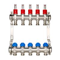 China DR-1608 Manifold Fittings for Under Floor Heating System Solution Stainless Steel for sale