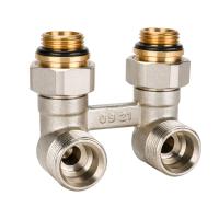 China Floor Heating Systerm Thermostatic Radiator H Valve and Durable for Underfloor Heating for sale