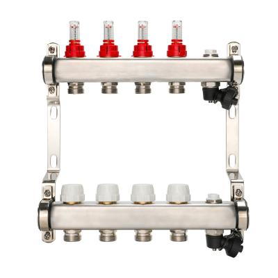 China DR-1606 Brass Water Manifold for Water Pipe Underfloor Heating Mixing Valve for sale