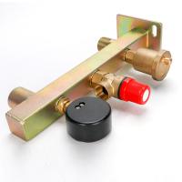 China Modern Design DR-7101 Brass Safety Valve With Manometer for Industrial Applications for sale