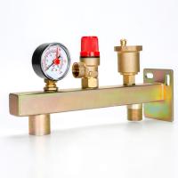 China Modern Design DR-7101 Brass Safety Valve With Manometer for Industrial Applications for sale