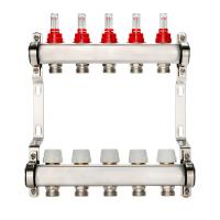 China Floor Heating System Made Possible with Stainless Steel Underfloor Heating Manifold for sale