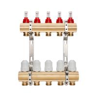 China Insulated Brass Manifold Essential Component for DR-1501 Underfloor Heating System for sale