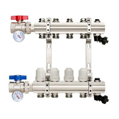China Underfloor Heated Hydraulic Manifold The Perfect Solution for Manifold Floor Heating for sale