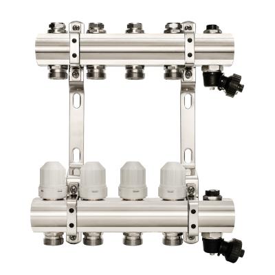 China Modern Design Brass Manifold DR-1412 Radiant Floor Heating for Underfloor Heat System for sale