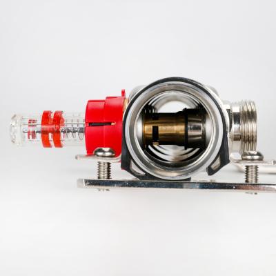 China DR-1426 Central Hvac System Heating Manifold Water Floor Heated Brass Manifold for sale