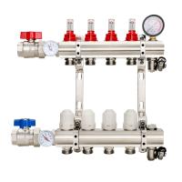 China 2-12 Way Heating Floor Manifolds The Perfect Solution for Water Distribution for sale