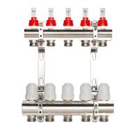 China Brass Floor Heating Modern Design Underfloor Heating Water Manifold Water Distributor for sale