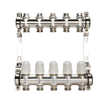 China Stainless Steel Underfloor Heating Manifold DR-1311 with and Modern Design for sale