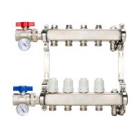 China DR-1236 Under Floor Heating Room Stainless Steel Manifold with After-sale Service for sale