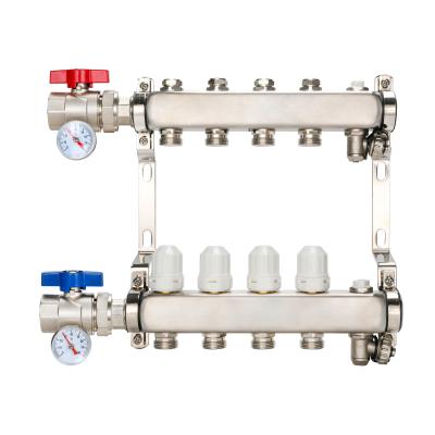 China DR-1236 Under Floor Heating Room Stainless Steel Manifold with After-sale Service for sale