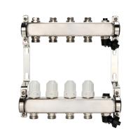 China Floor Heating System Stainless Steel Manifold Bar for Maximum Comfort and Efficiency for sale