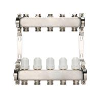 China DR-1211 Underfloor Heating System Stainless Steel Manifolds for Even Heat Distribution for sale