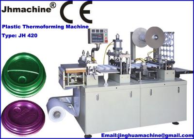 China Hot sale Plastic Cup lid Thermorforming Machine high efficency for Jelly cup for sale