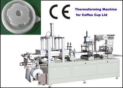 China PP tranparent sheet cup lid Automatic Plastic Thermorforming Machine for Sale for sale