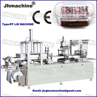 China PP tranparent sheet cup lid Automatic Plastic Thermorforming Machine for Sale/food grade for sale