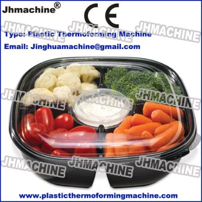 China Plastic Thermoforming Machine,forming-cutting-stacking for Trays/Clamshell/Blister/Food for sale
