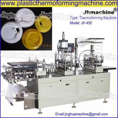 China PS Cup lid Cover thermoforming machine, Good Quality and stable performance for sale
