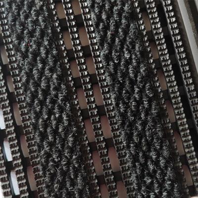 China PVC Grid Entrance Safety Floor Mat For Commercial Industrial Residential Black for sale