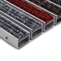 China 20 MM Recessed Aluminum Metal Floor Mat For High Traffic Entrance 6063 T5 for sale