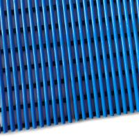 China Comfortable Barefoot Anti Slip PVC Floor Mat Wet Area Matting Tubular Design for sale