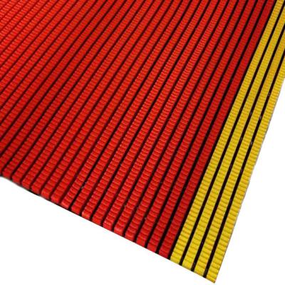 China Duckboard Heavy Duty PVC Floor Mat Workplace No Slip Anti Fatigue Drainage for sale