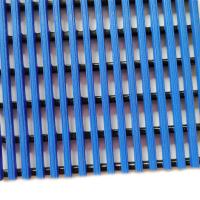 China Open Grid PVC Safety Barefoot Comfort Mat Anti Slip Blue 120 CM for sale