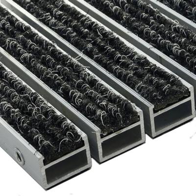 China 2.0 CM Aluminum Entrance Recessed Metal Mats For High Traffic for sale
