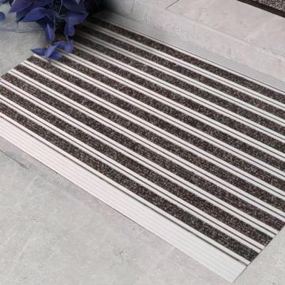 China Custom Aluminum Door Mats Commercial Residential Entry for sale