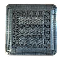 China Modular Entrance Matting Interlocking Tiles 13 MM PVC for sale