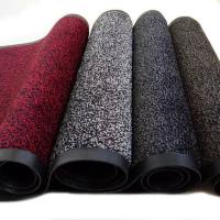 China Solution-dyed Nonslip Safety Cushion Mat Nylon Rubber 700g / 900g for sale