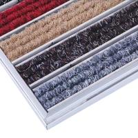 China Commercial Aluminum Frame Carpet Insert Entrance Mats Anti Corrosion for sale