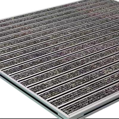 China Building Aluminum Entrance Mats Customizable For Indoor And Outdoor Use for sale