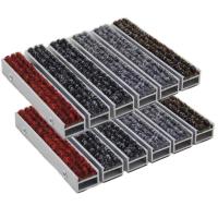 China High Traffic Aluminum Entrance Mats Non Slip Dust Control for sale