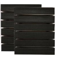 China 6063 T5 Aluminum Door Mats Anti Slip Rubber Infill for sale