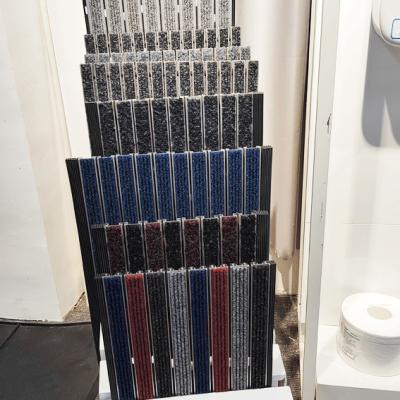 China 18 MM Depth Aluminum Profile Mats For Hotel Shopping Mall Commercial Building for sale